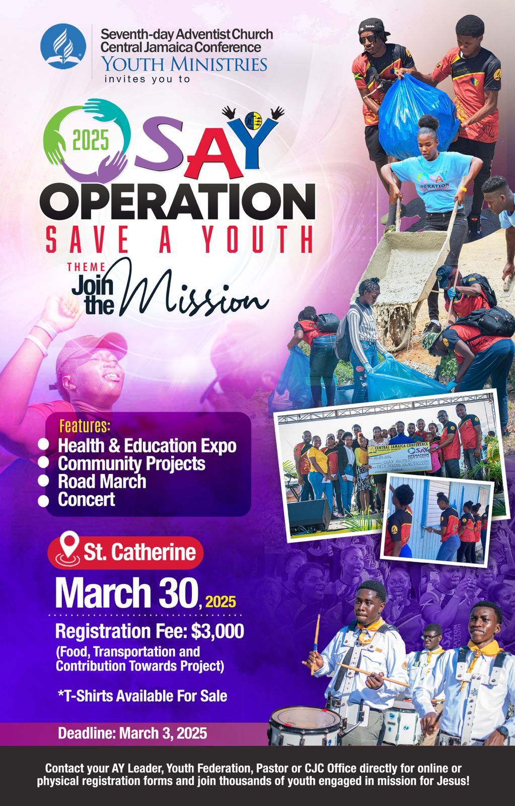 Central Jamaica Conference of Seventh-day Adventists :: OSAY 2025