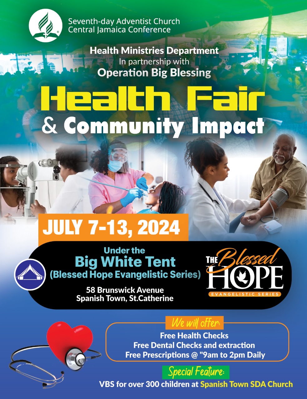 Central Jamaica Conference of Seventh-day Adventists :: Health Ministries